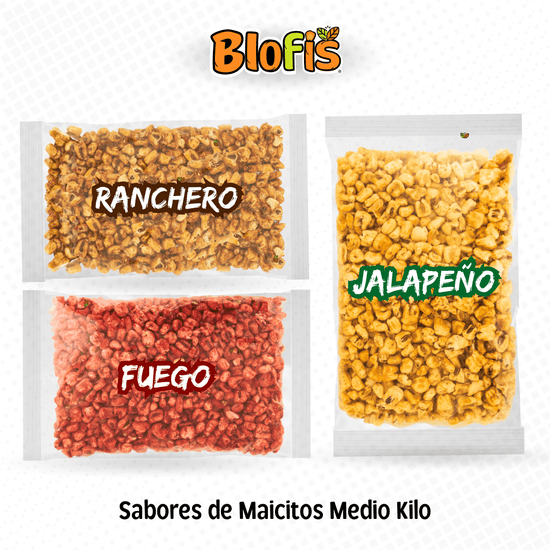 🥇 Maicitos Blofis | Fabricantes de Maiz Inflado