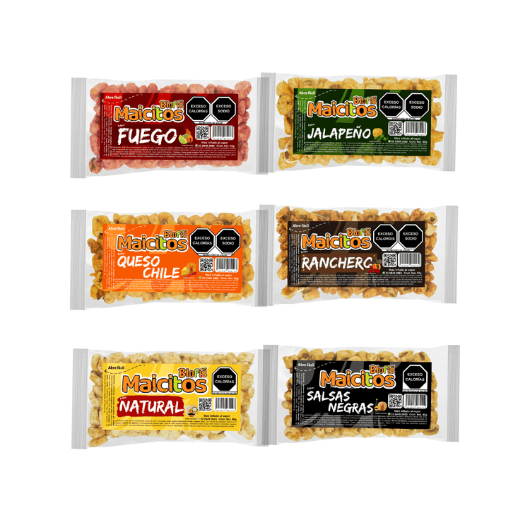 ℹ️ Maicitos Inflados: Sabores, Precios e Información Nutricional