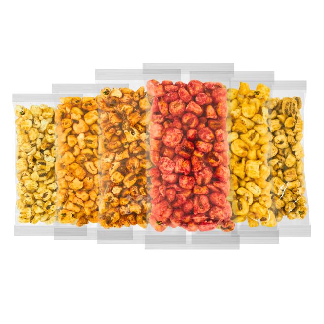 Catálogo de snacks saludables en México